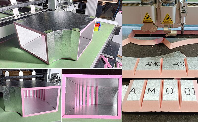 Automatic Pre-Insulated Duct Cutting Machine